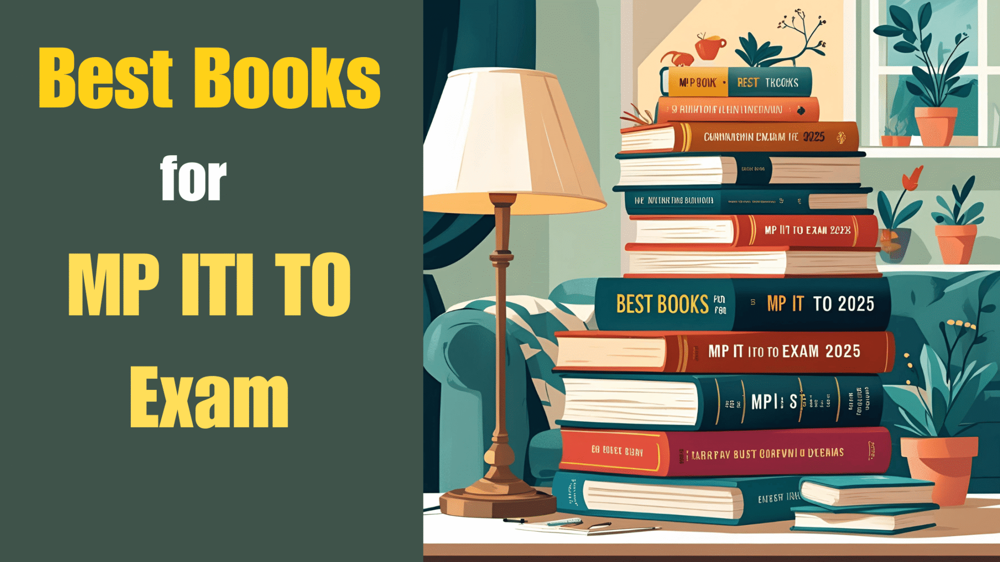 Best Books for MP ITI TO Exam 2025, Subject & Trade-wise Books
